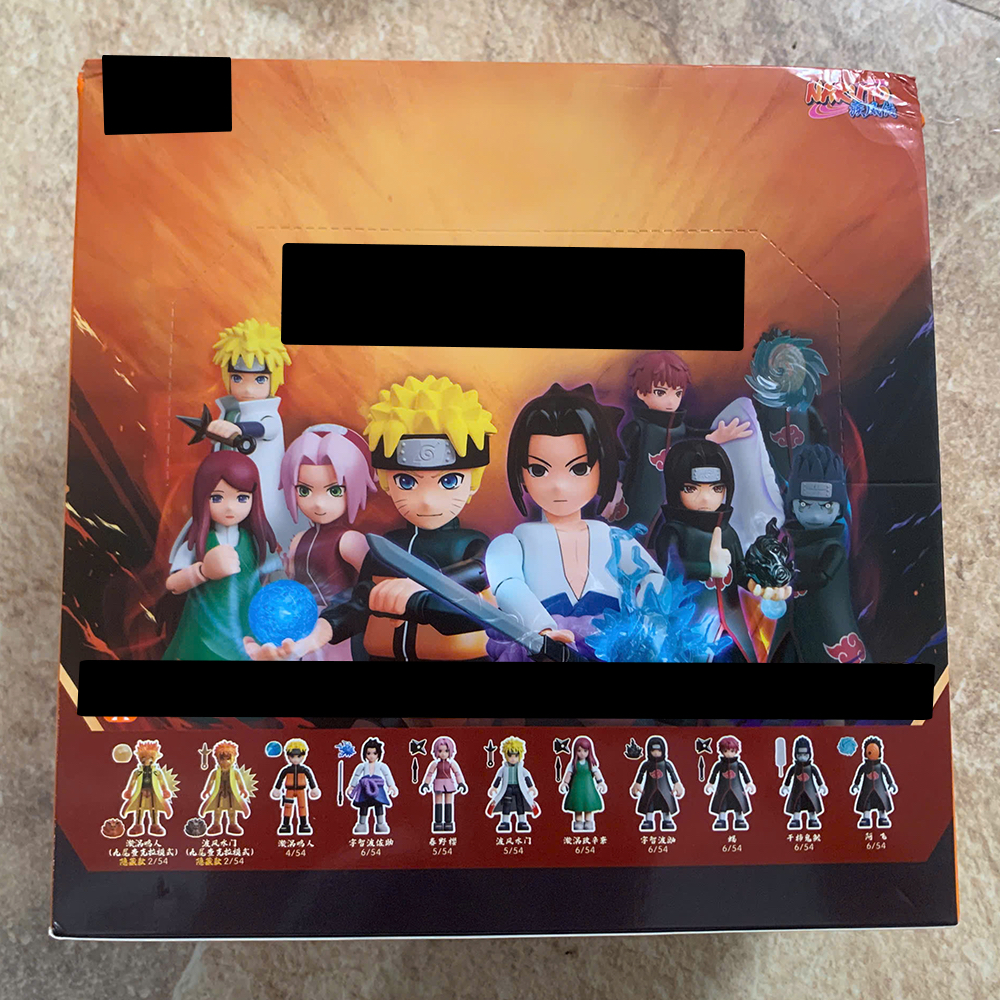 Naruto Assembled Blind Box - Blind Box Vol 1 2 - Jointed Konoha Ninja ...