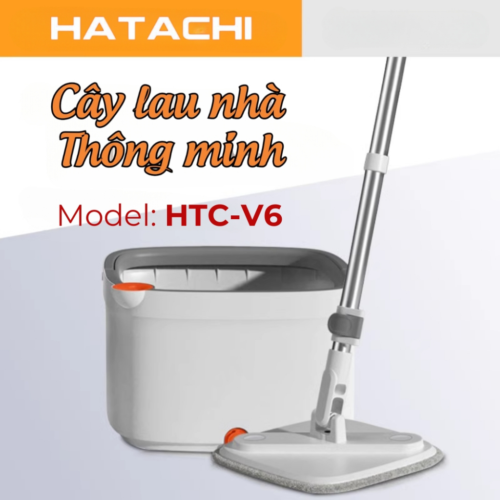 Hatachi mop, smart mop that automatically separates dirty water, high ...