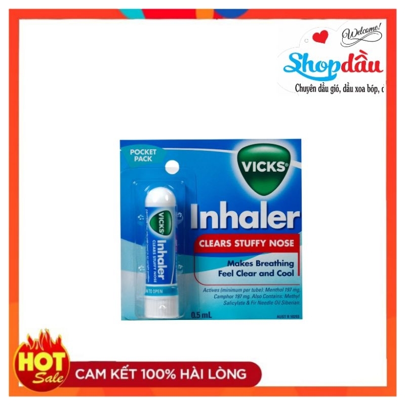 Vicks inhaler nasal inhaler | Shopee Singapore