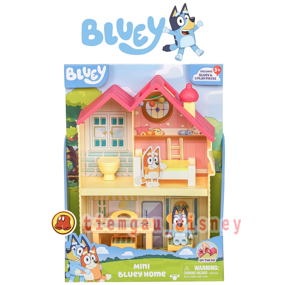 Mini Bluey Home themed Bluey toy set - Genuine MOOSE | Shopee Singapore
