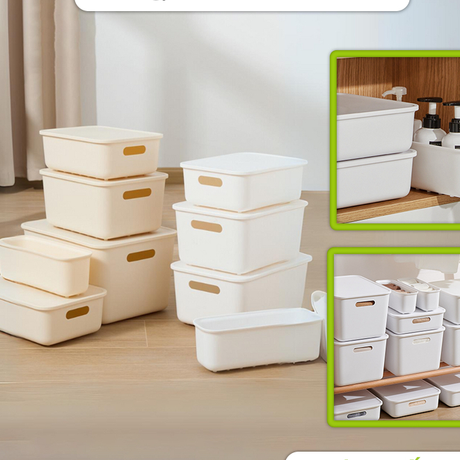 ECOCO multi-purpose storage basket with lid, all sizes for any space ...