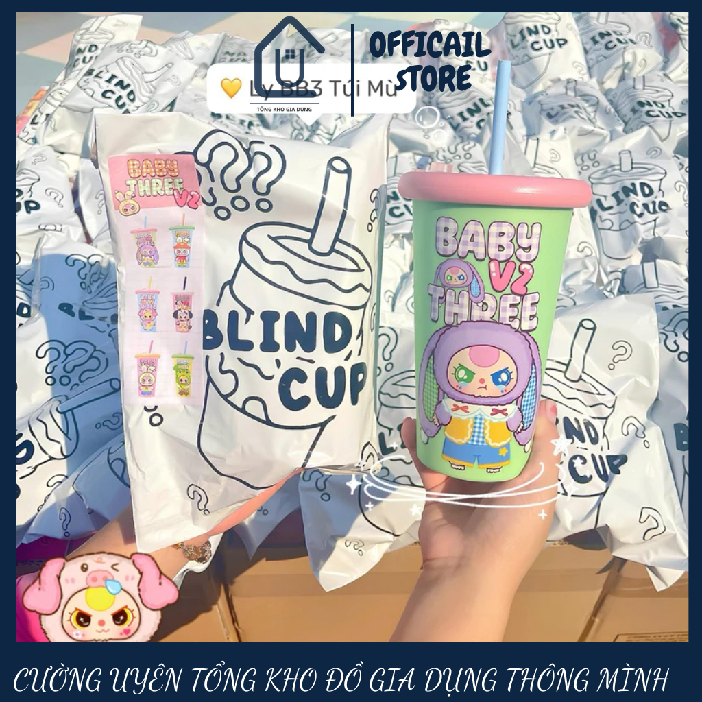 Blindcup BABY THREE VERSION V2 400% - RANDOM BLIND BAG / BLIND BOX - 3D ...