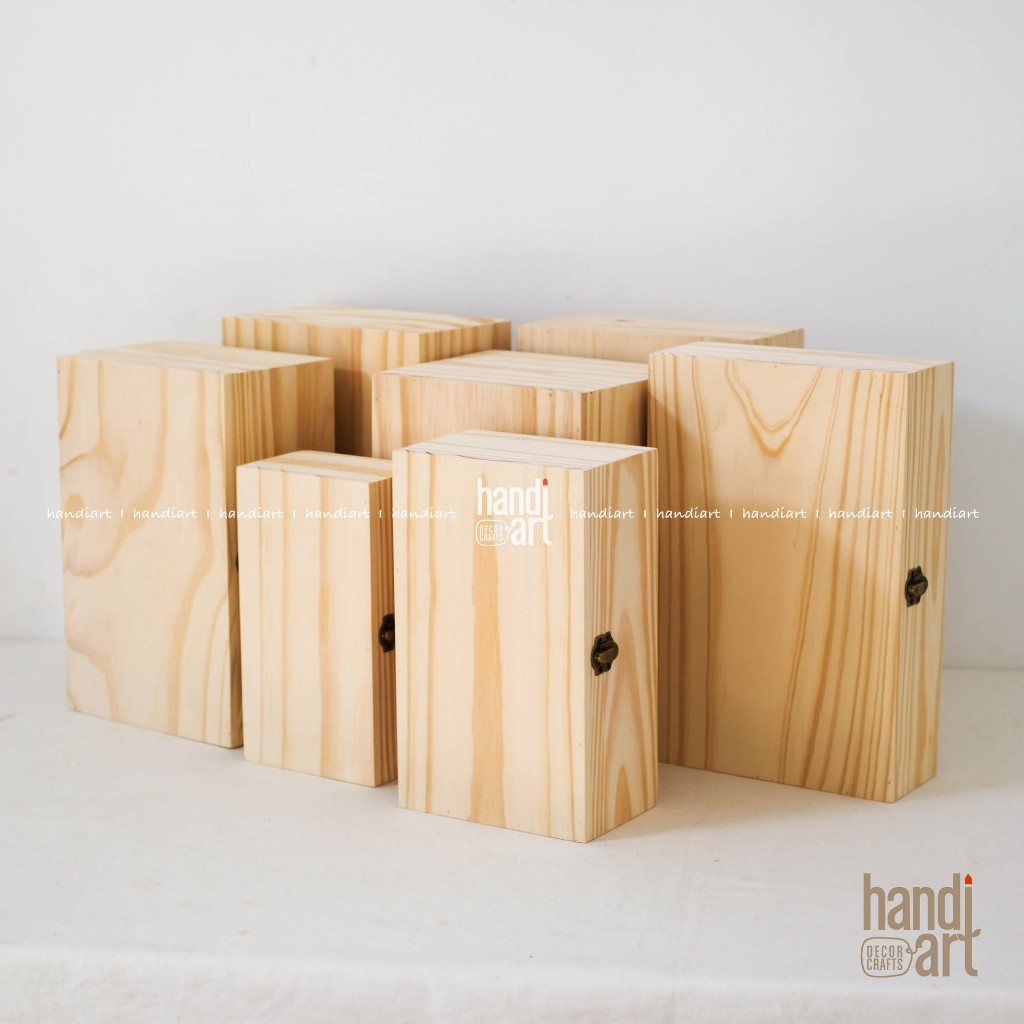 Wooden box for storing multi-purpose utensils, many sizes made of ...