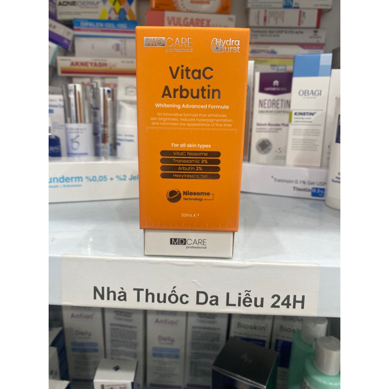 Md Care VITAC-ARBUTIN Serum – WHITENING ADVANCED FORMULA Skin ...