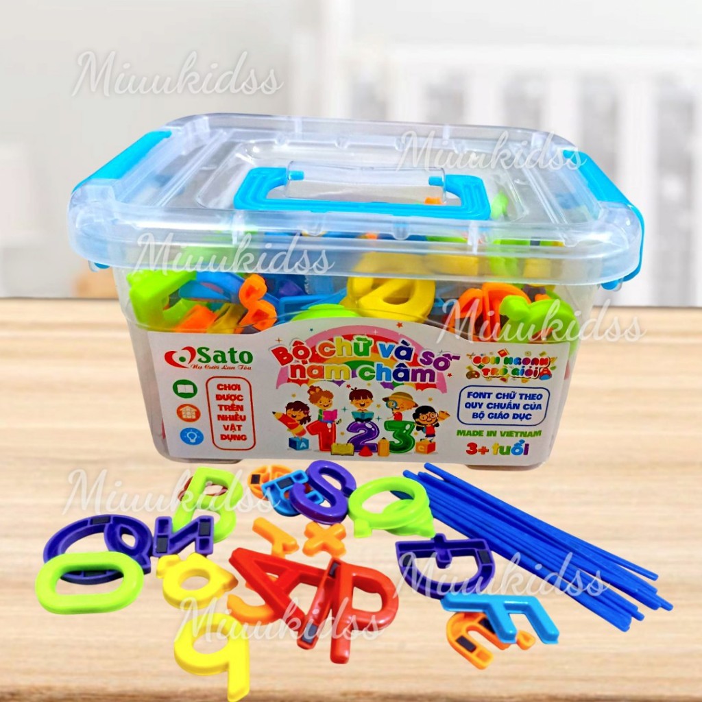 103-piece Magnetic Number Box with Calculator for Children to Study ...