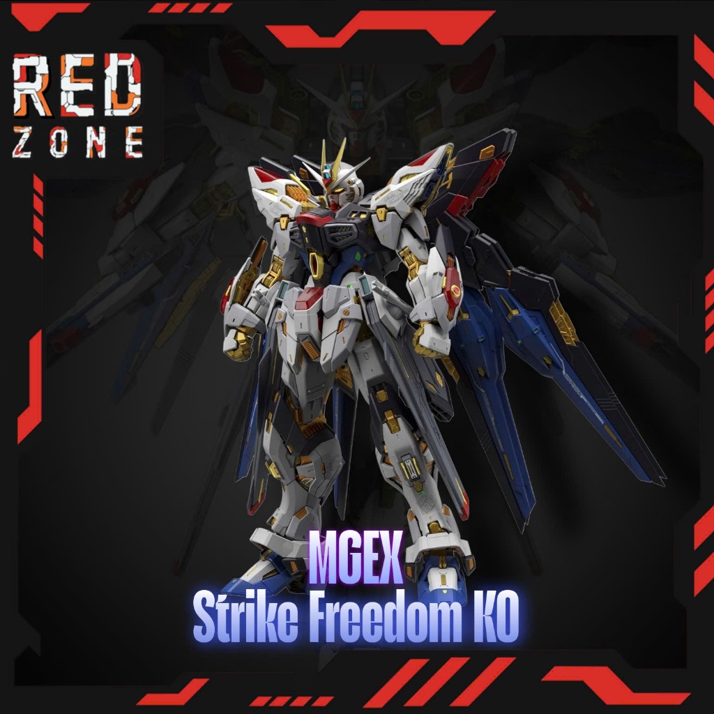Assembled Model 1/00 MGEX Strike Freedom KO (defective version) | Shopee Singapore