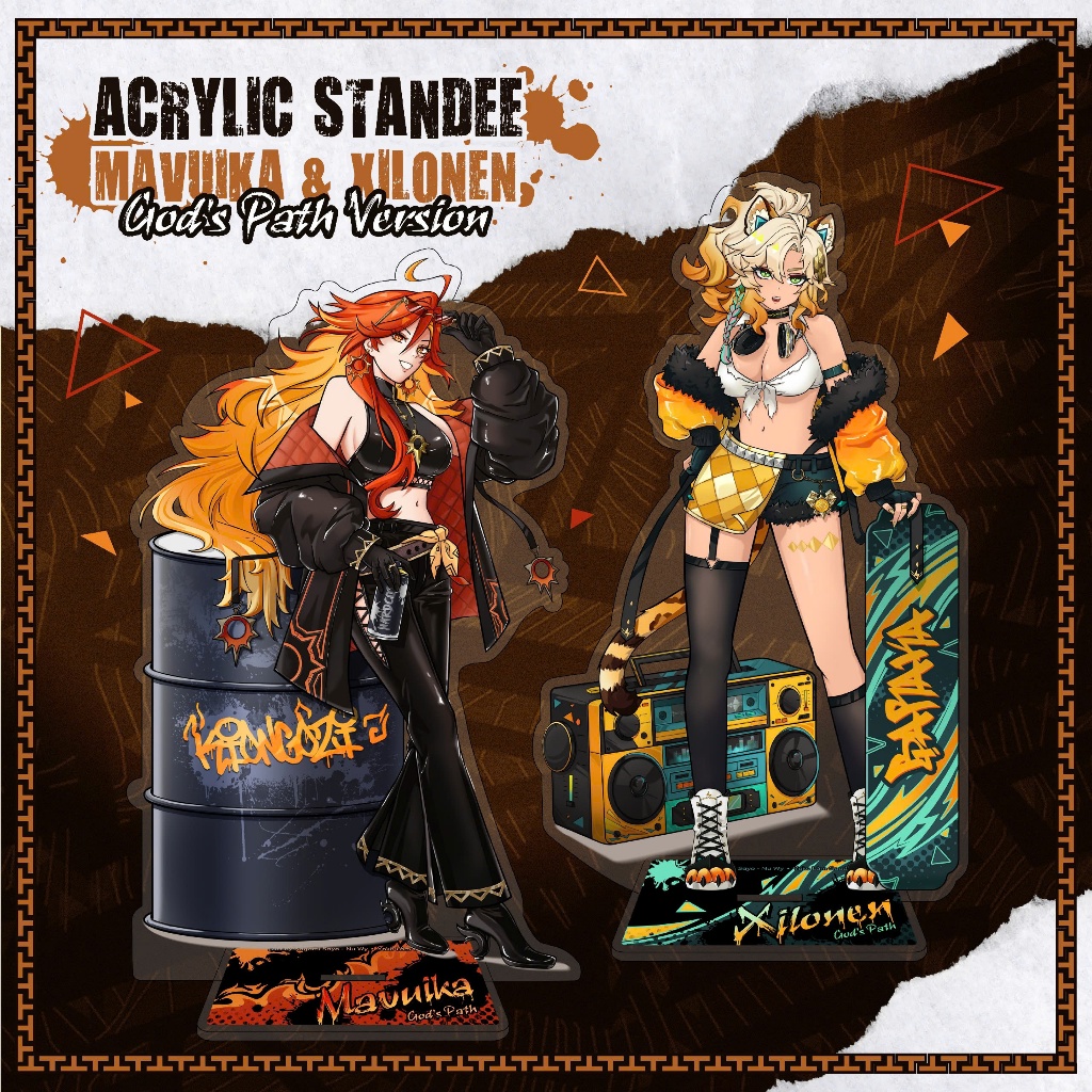 Acrylic Standee - Mavika & Xilonne God's Path Version. ( Genshin Impact ...