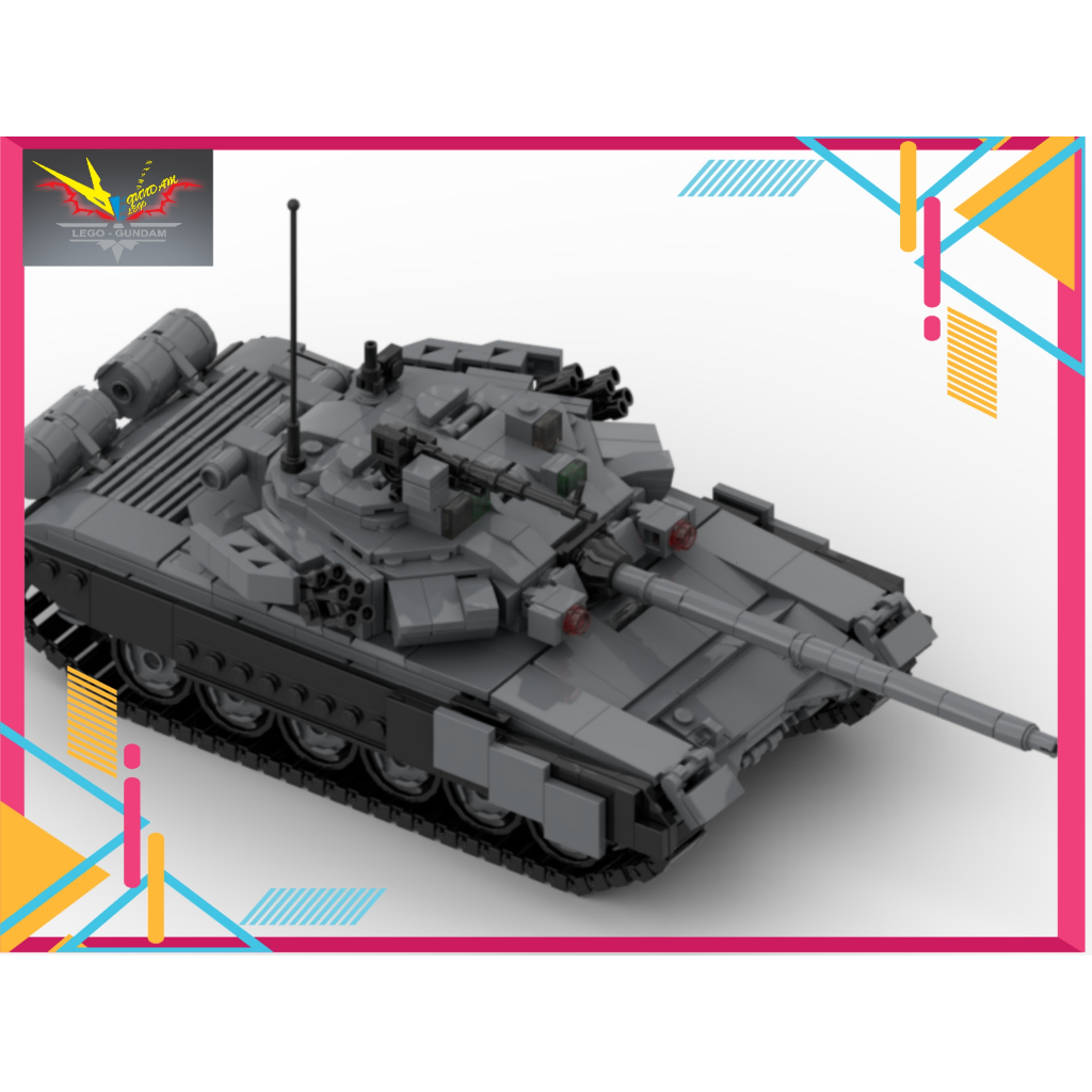 Moc Army Tank T-90A Assembly Toy | Shopee Singapore