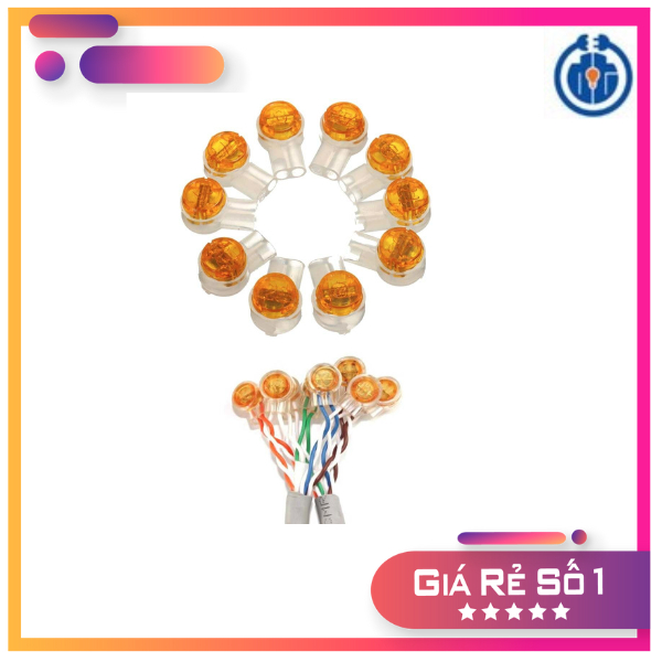 Network cable connector, voice cable connector (100 seeds/bag) | Shopee ...