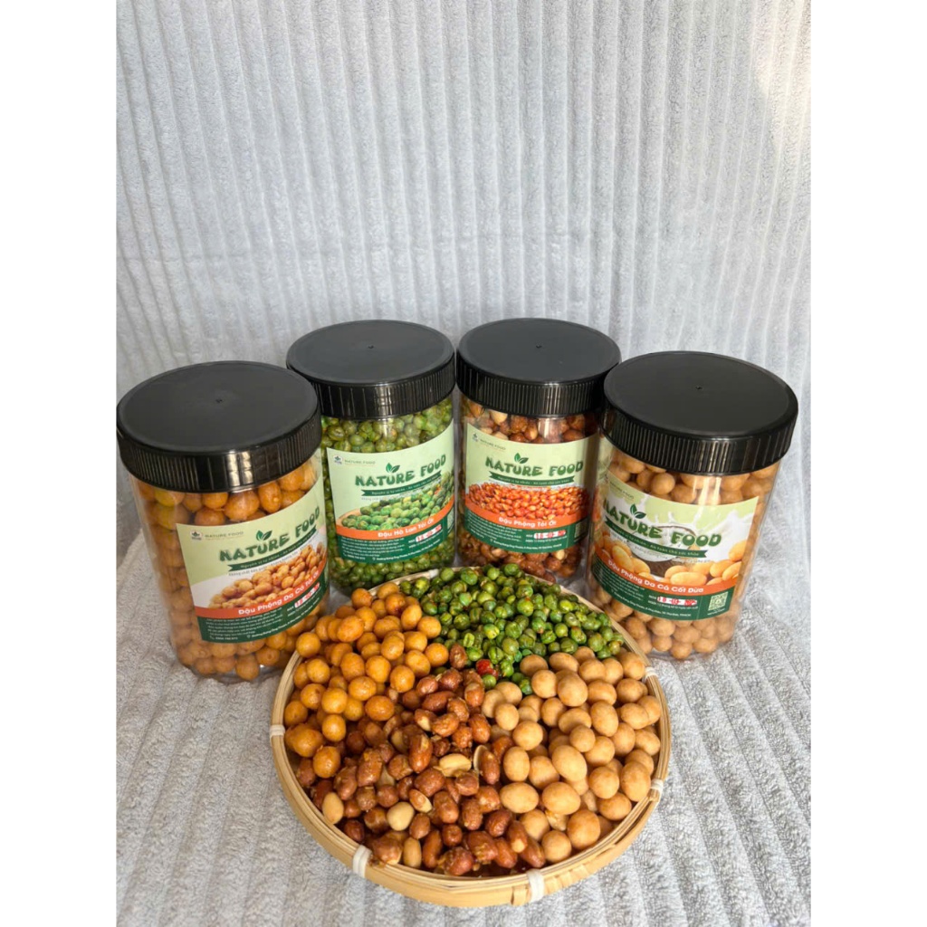 Combo 2kg (4 boxes) Mixed Beans with 4 flavors (Chili Garlic Peanuts ...