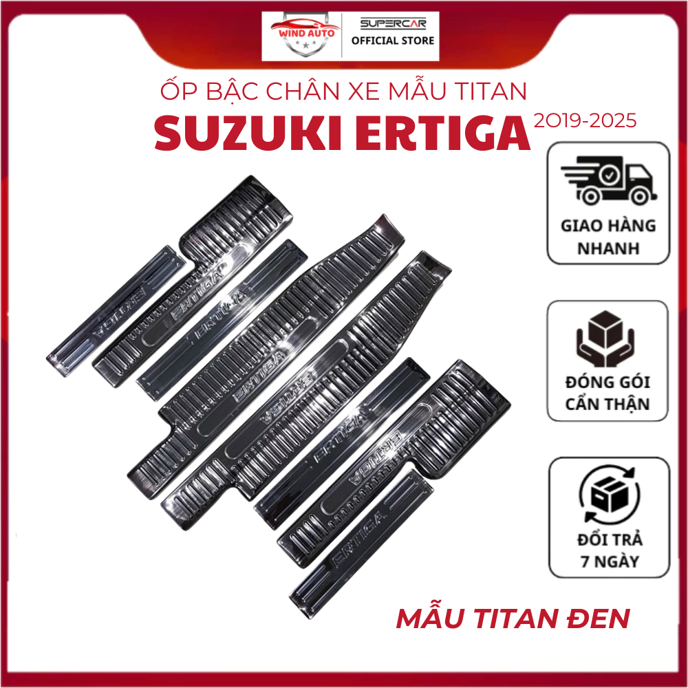 Door sill covers, foot step braces for Suzuki Ertiga 2019-2020 2021 ...