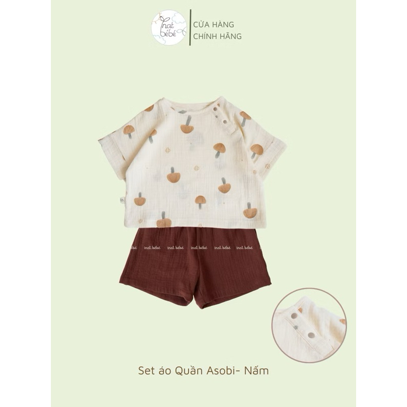 (inatbebe) Cool Asobi summer clothes Muslin bucket for children (2-5 ...