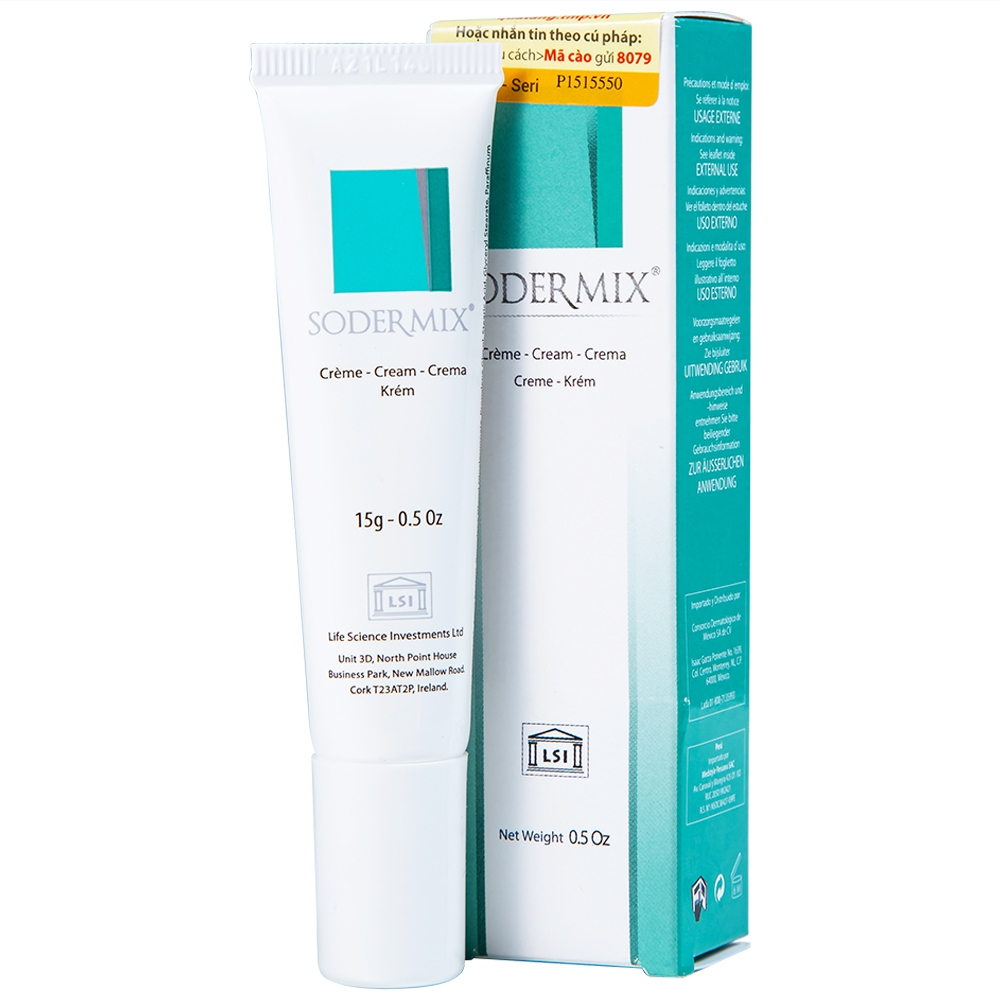 Sodermix topical cream quickly reduces symptoms of itching, redness ...