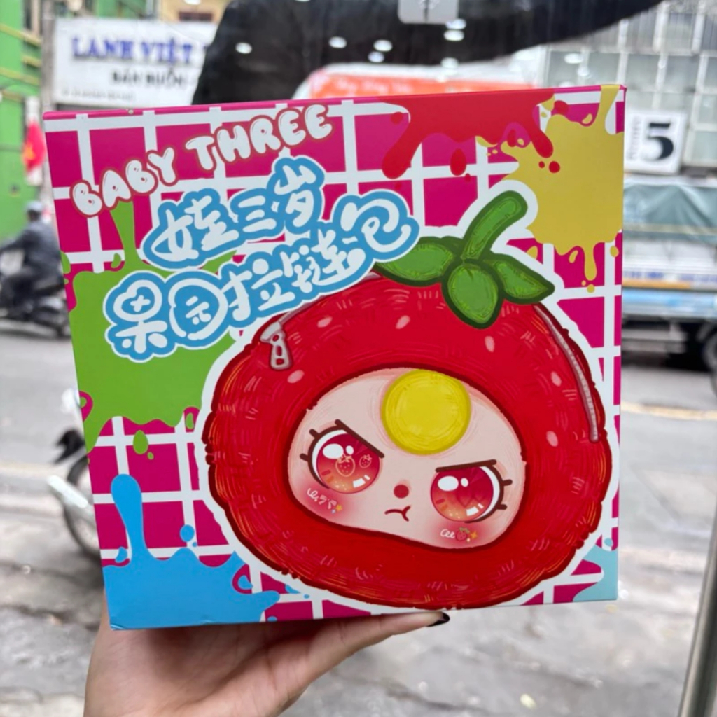 Blindbox Baby Three Zipper Fruit V3 GENUINE full box - MAKE A GIFT ...