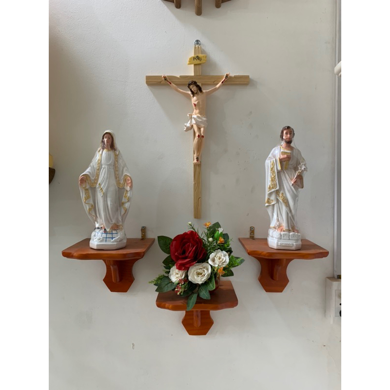 Catholic Altar Set 30cm(White) | Shopee Singapore