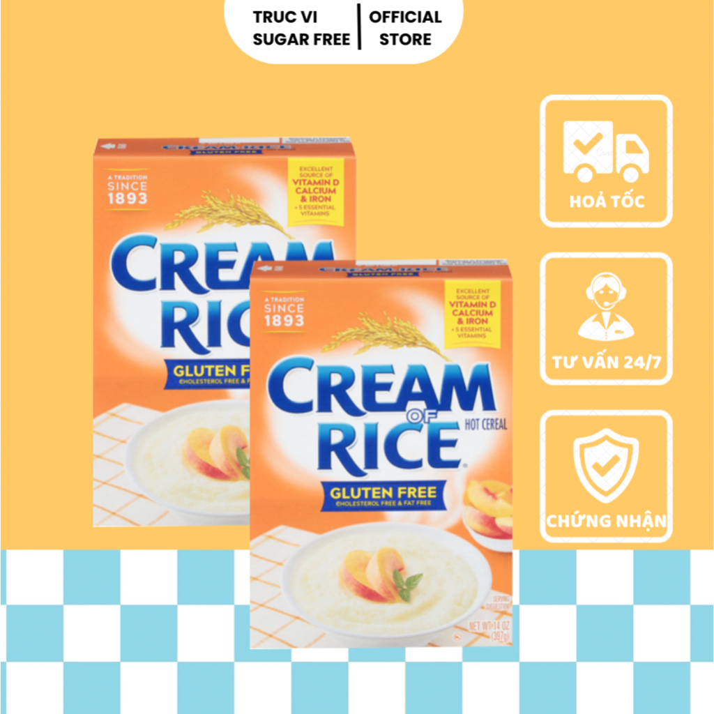 CREAM OF RICE Cereal Carb Supplement | Hot Cereal ( Gluten Free, Fat ...