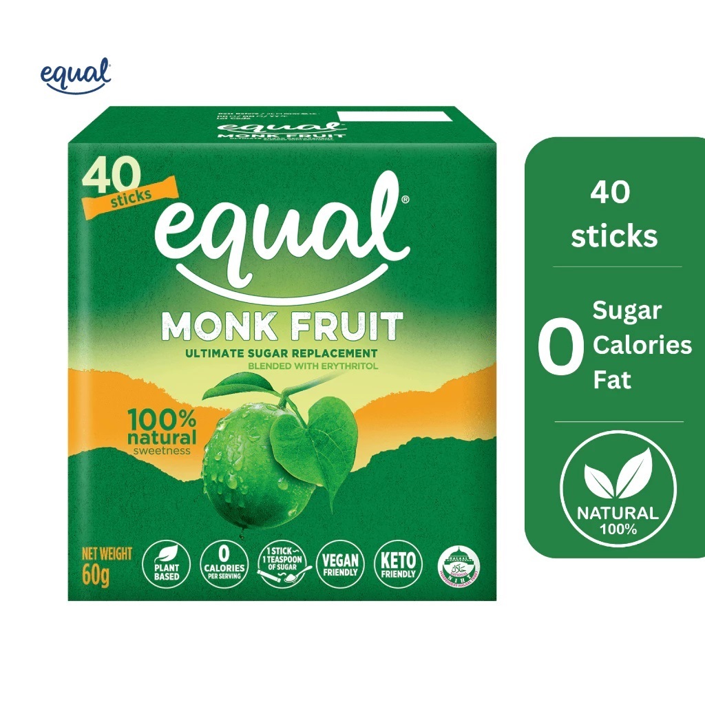 Equal + Fruit L.H. BOX 60g / 40 sticks + Fruit Sugar Sugar Sugar Monk ...