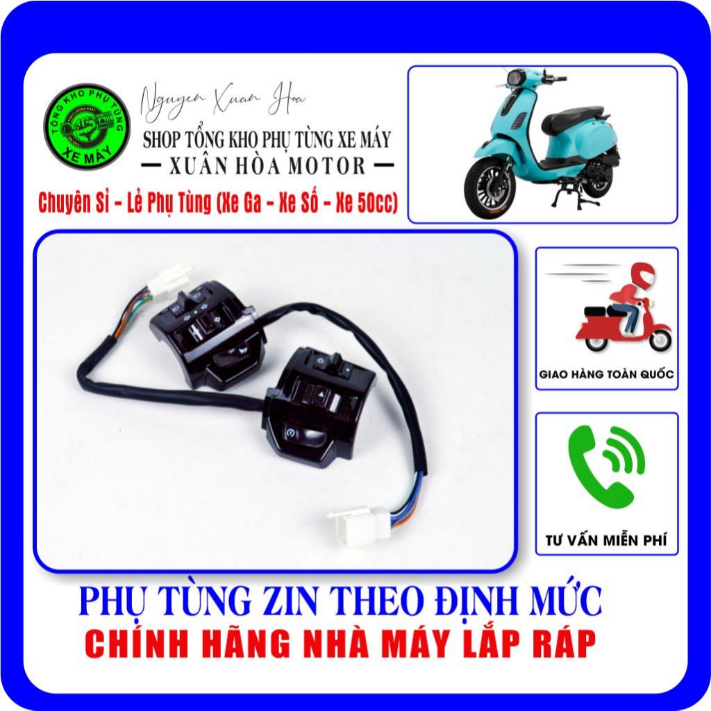 Switch assembly/Vespa Canely 50cc switch shackle/Vespa DVMotor ...