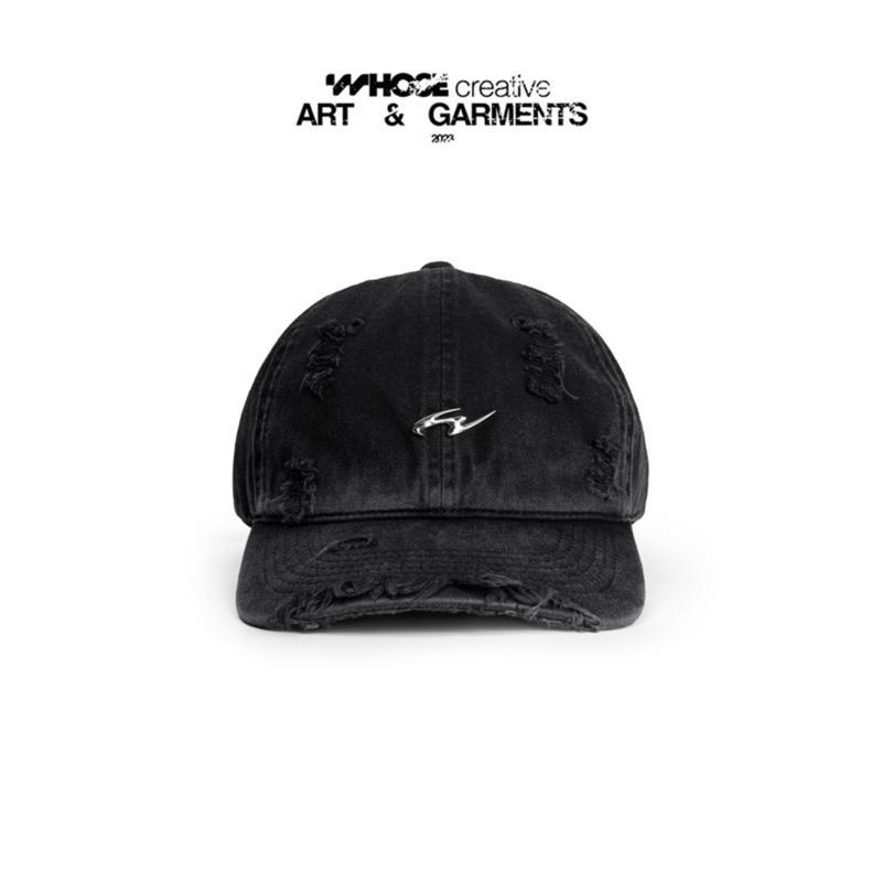 Whose CAP wash METAL - Whose Studio alloy-plated logo wash hat | Shopee Singapore
