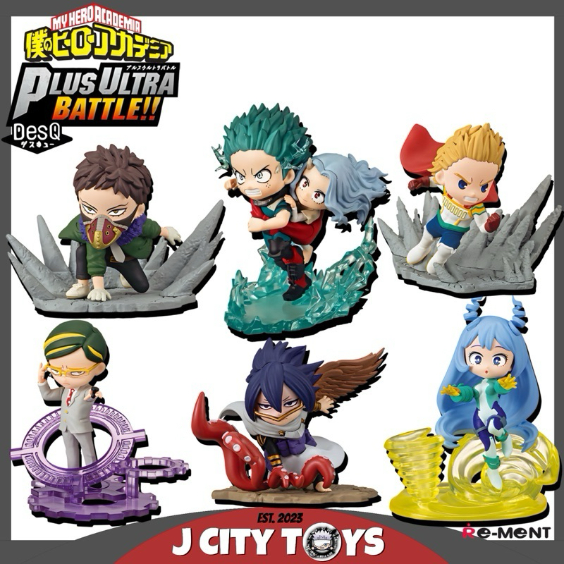 [Genuine] Deku Izuku Midoriya Re-ment MHA My Hero Academia DesQ Plus ...
