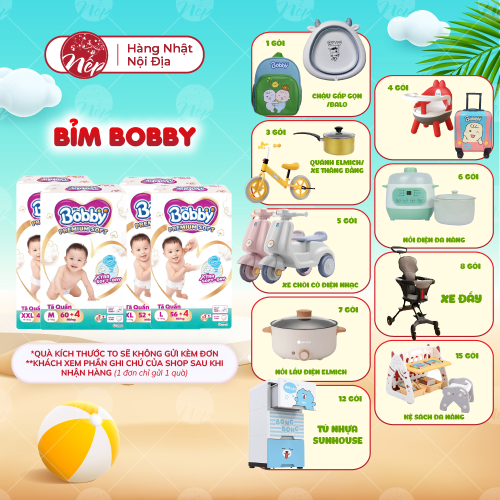 [NEW] Genuine Bobby Premium Soft Diapers and Pants – Soft and absorbent ...