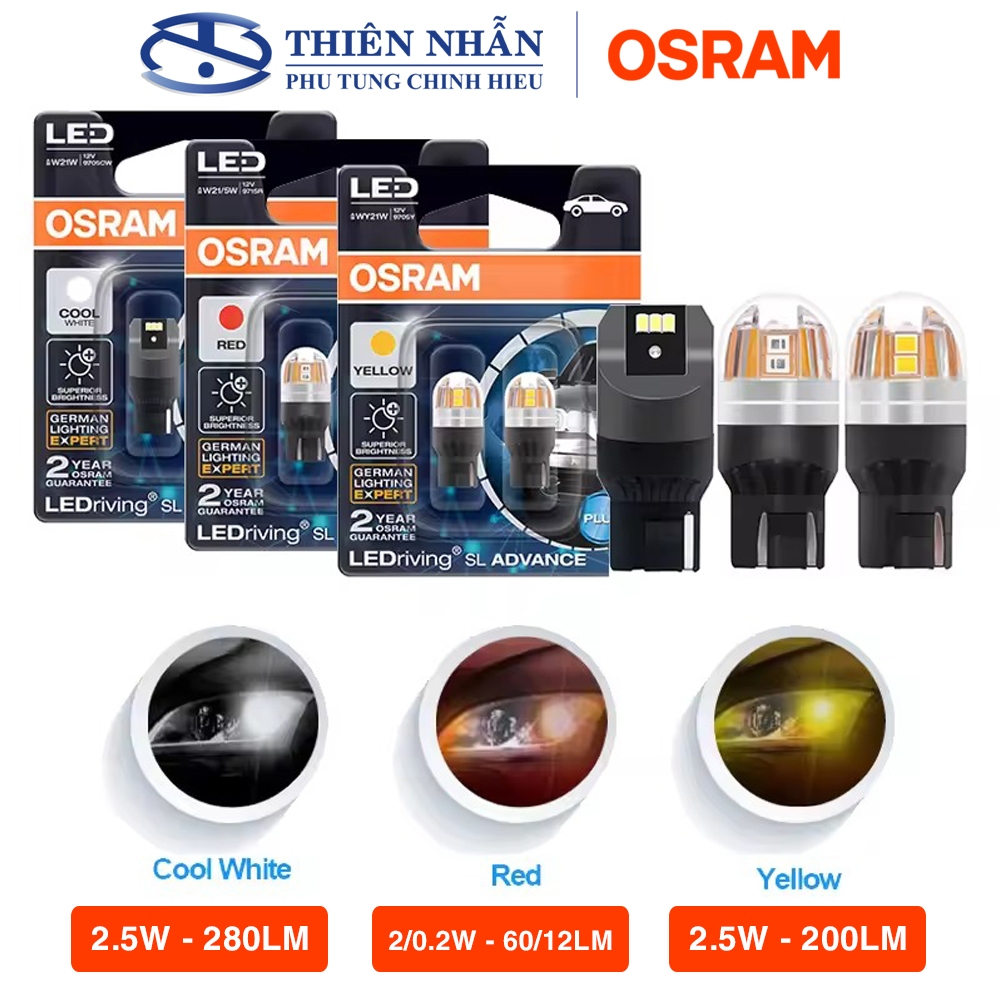 Osram T20 Led light bulb for cars, turn signals, demi, positioning ...