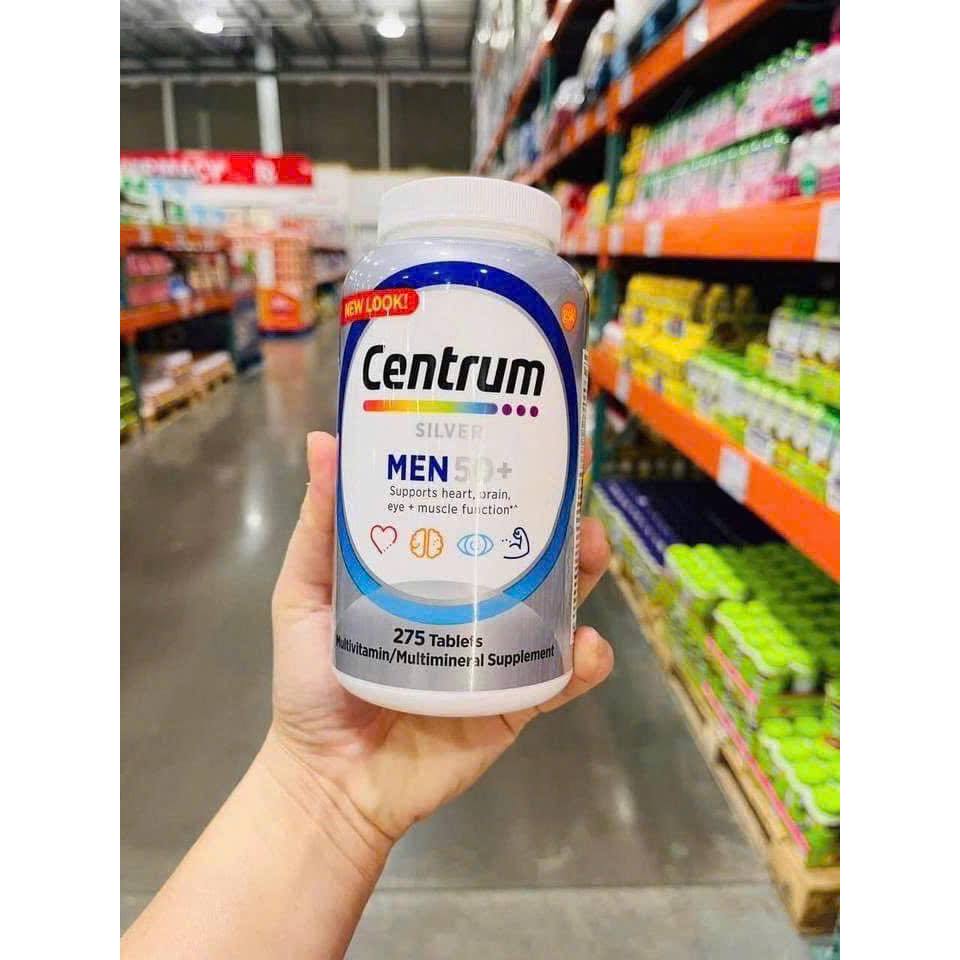 Centrum Silver Ultra Men's 50+ multivitamin bottle of 275 tablets from ...