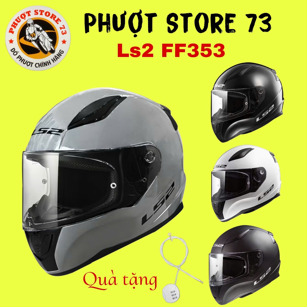 Genuine Fullface LS2 FF353 Rapid Helmet (Free strap buckle) | Shopee ...