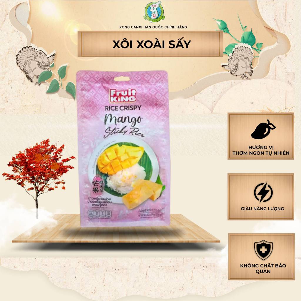 Sublimation Dried Mango Sticky Rice – Pure from Thailand, Rich in ...