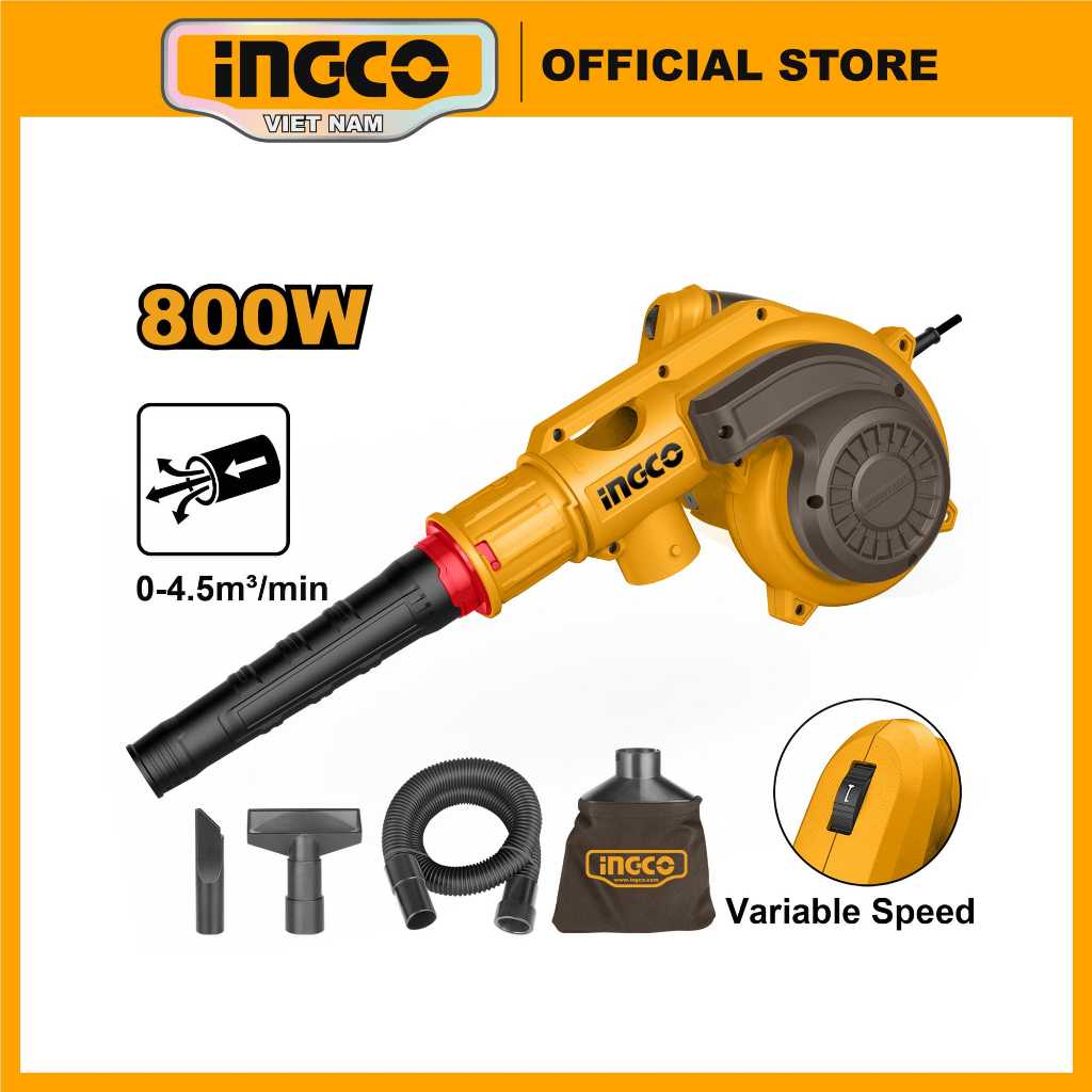 INGCO AB8038 800W electric handheld vacuum cleaner (2-in-1 combination ...