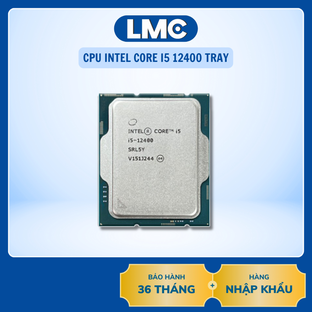 Intel Core i5 12400 Tray New CPU | Shopee Singapore