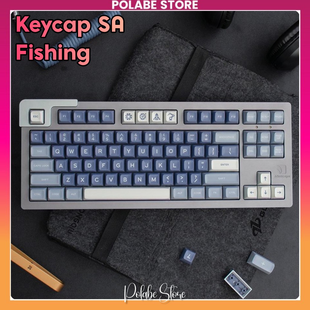 Keycap SA Fishing Keycap Aifei Fish sa profile keycap daye mechanical ...