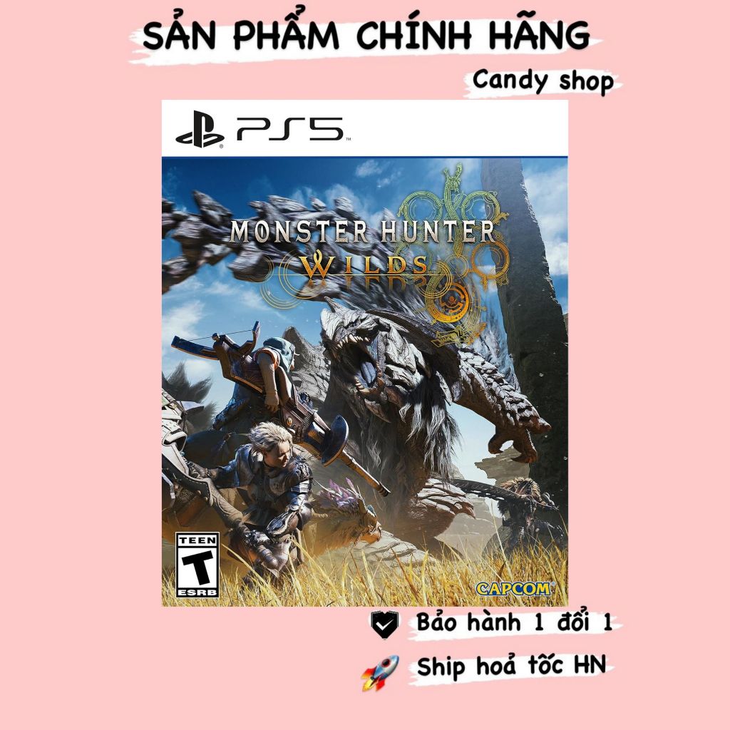 Monster Hunter Wilds Ps5 Game Disc | Shopee Singapore