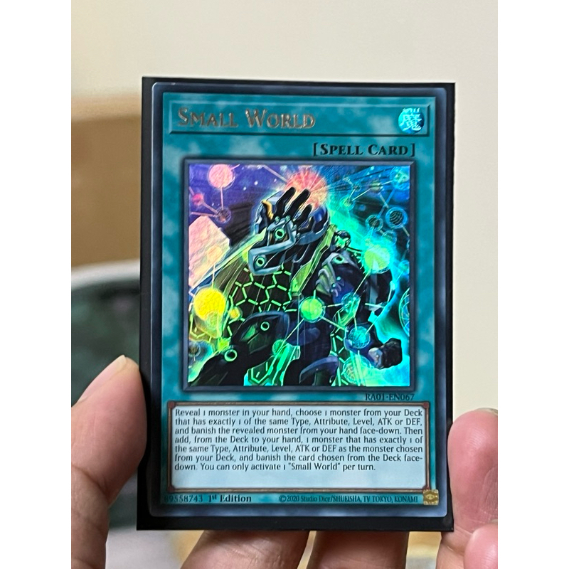 Yugioh Small World Card | Shopee Singapore