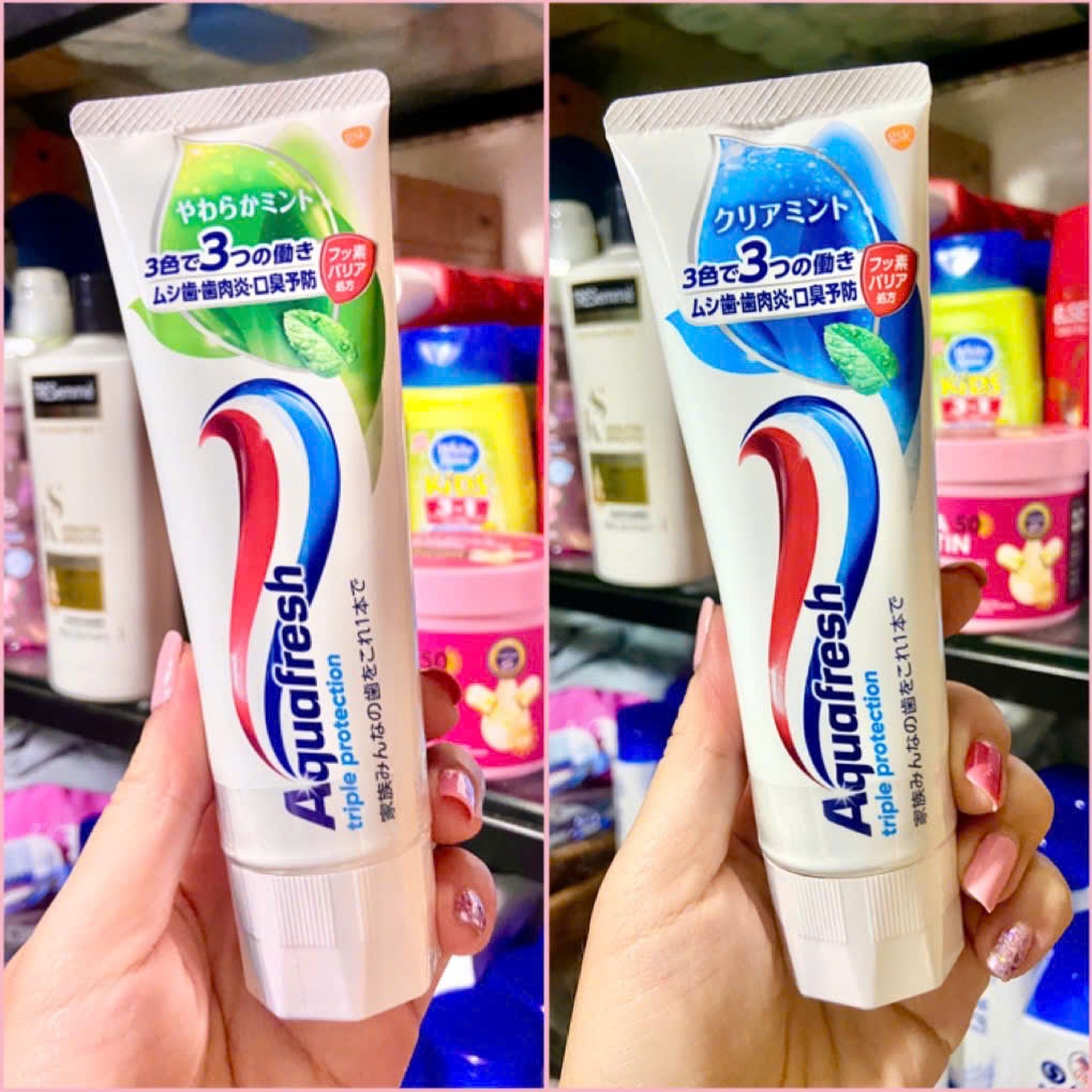 Aquafresh TOOTHPASTE TOOTHPASTE Japan 140g | Shopee Singapore