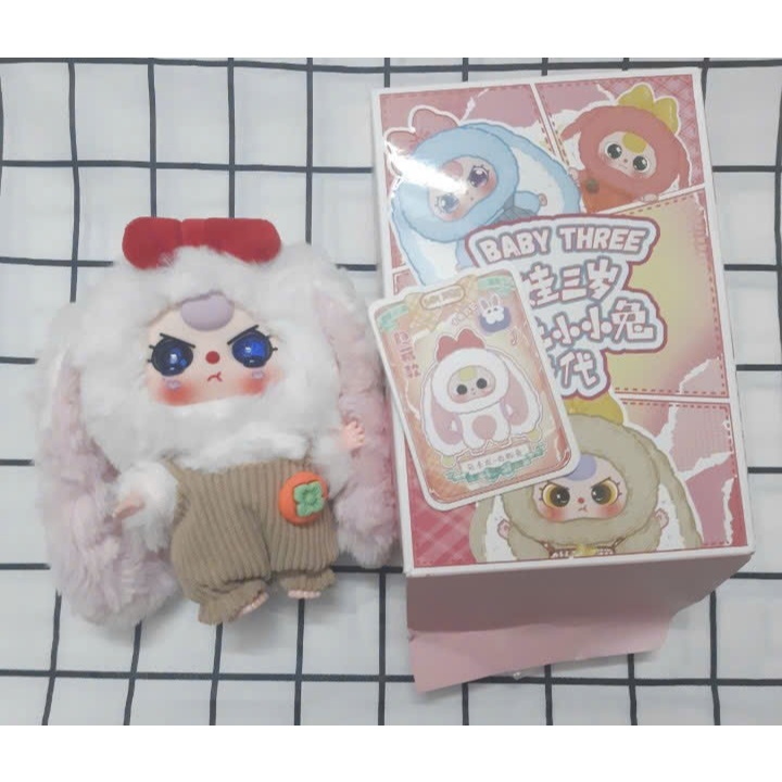 [UPDATED] Baby three Macaron V2 Secret White rabbit with watery eyes ...