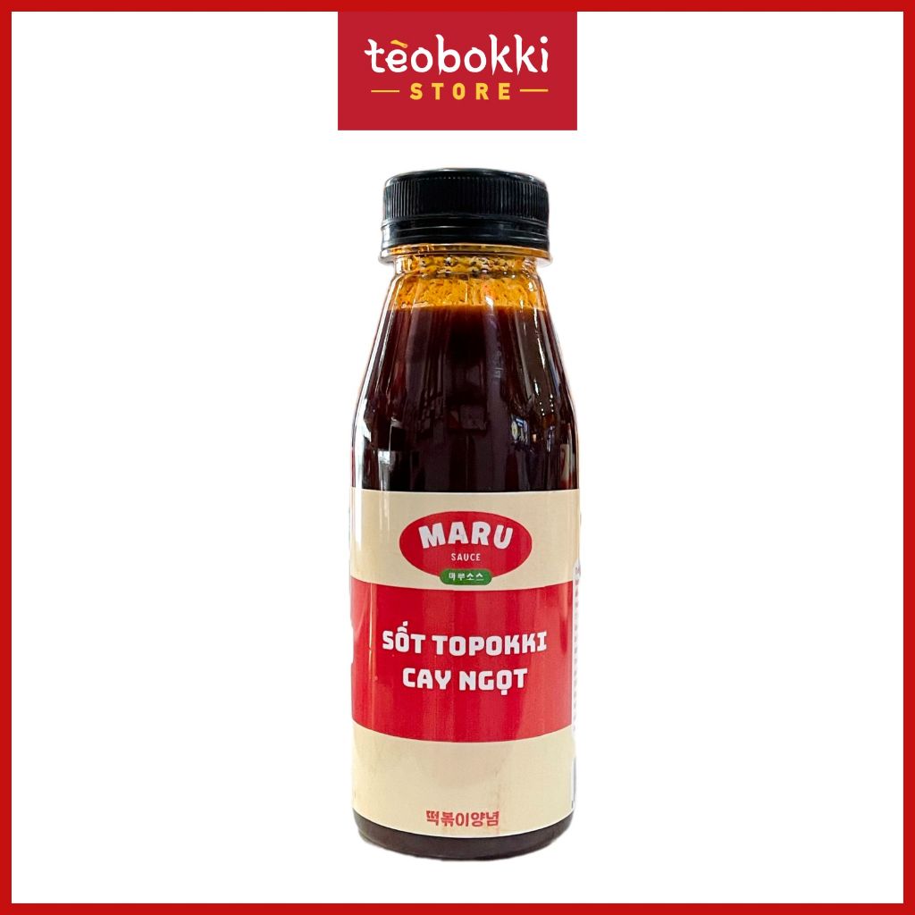 Maru sweet and spicy topokki sauce 150g, 360g | Shopee Singapore