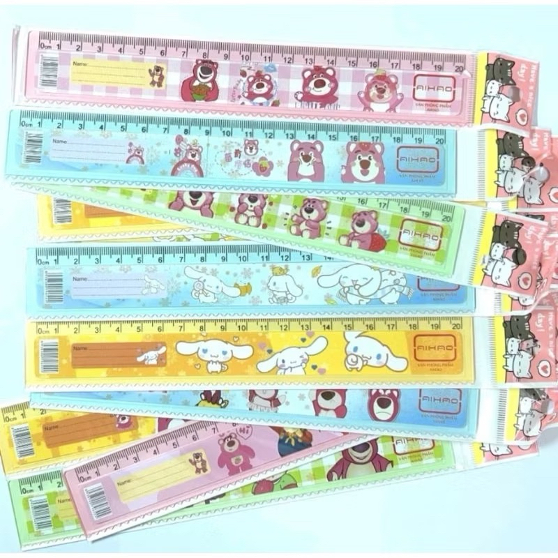 20cm student ruler with cute image (20cm long ruler) | Shopee Singapore