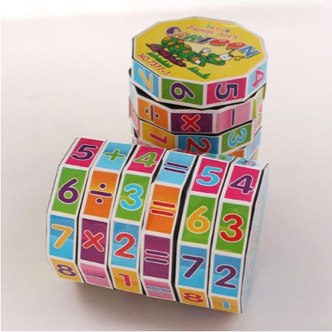 Rubik Math Toy, Rubik's Cube for Children to Practice Addition ...
