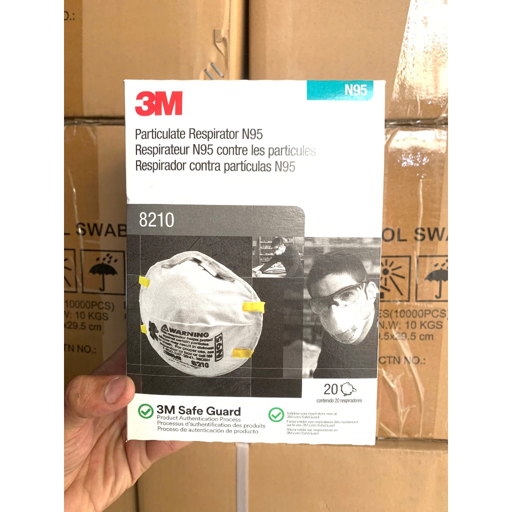 3m N95 8210 mask (H/20 pieces) | Shopee Singapore