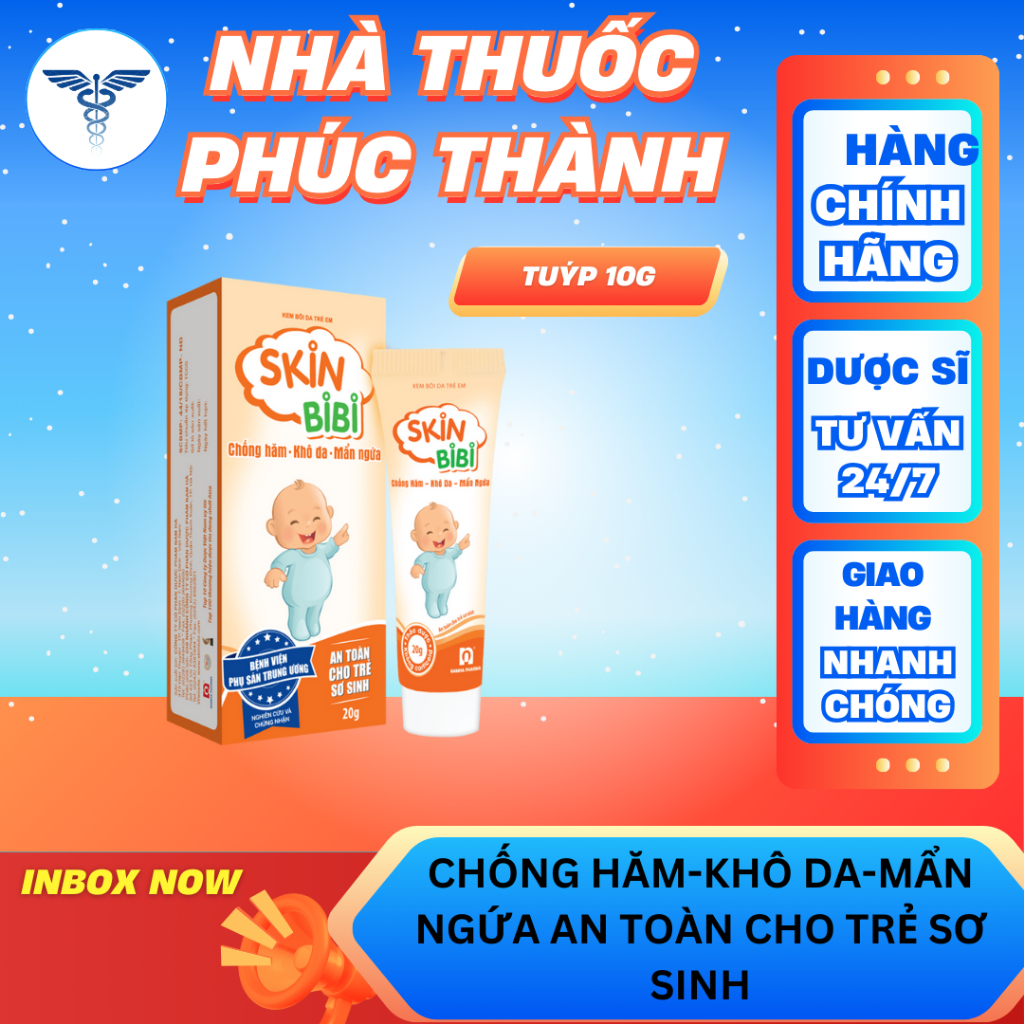 Skin BiBi Nam Ha Pharma children's Skin cream to prevent diaper rash ...