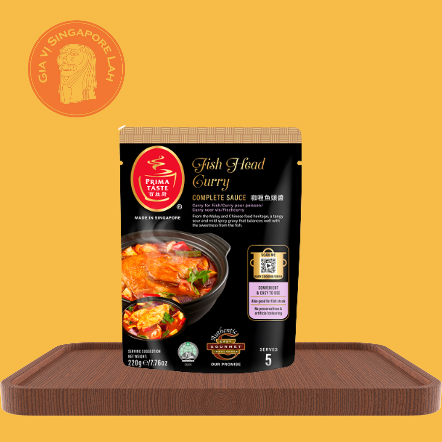 [HSD/EXP: September 8, 2026] Prima Taste - Singapore Instant Fish Curry ...