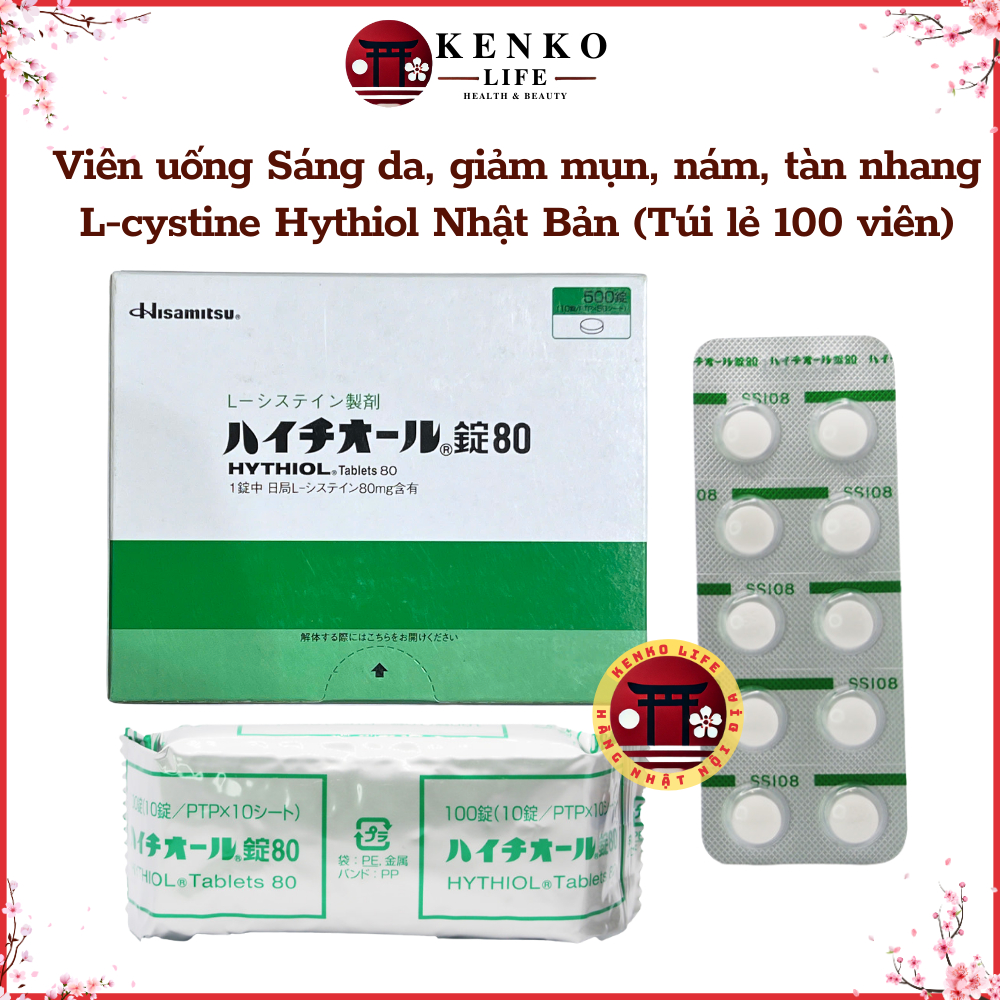 Japanese L-cystine Hythiol skin brightening, acne reduction, Slingshotm ...