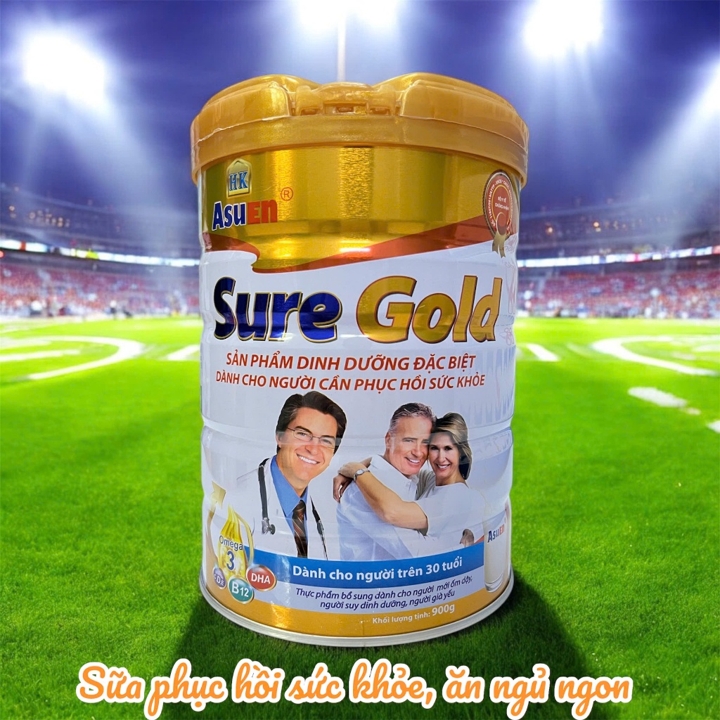 ASUEN SURE GOLD milk 900g helps restore health for sick people, after ...
