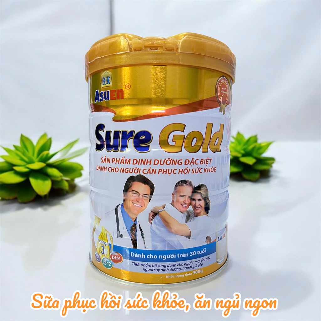 Asuen Sure Gold health recovery milk 900g for the elderly, sick, and ...