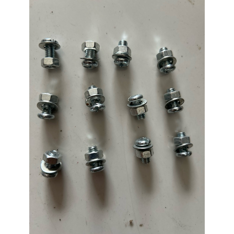 Bicycle brake line retaining screws (price of 10) (cable screws ...