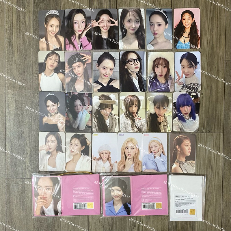 Genuine SNSD / Girls' Generation Taeyeon, Yoona, Yuri, Sunny, Seohyun ...
