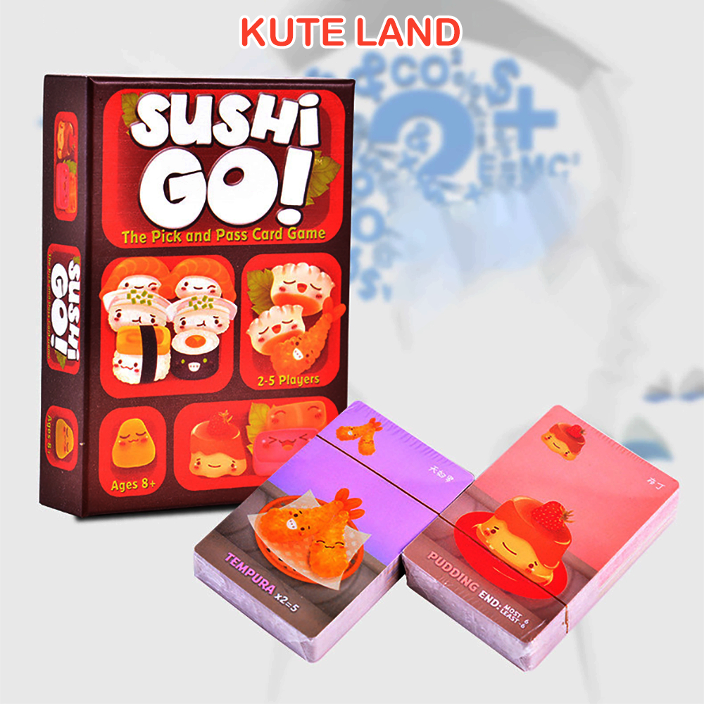 Sushi Go Party Game Card Set! Fun Board Game for families BG-121 | Shopee Singapore
