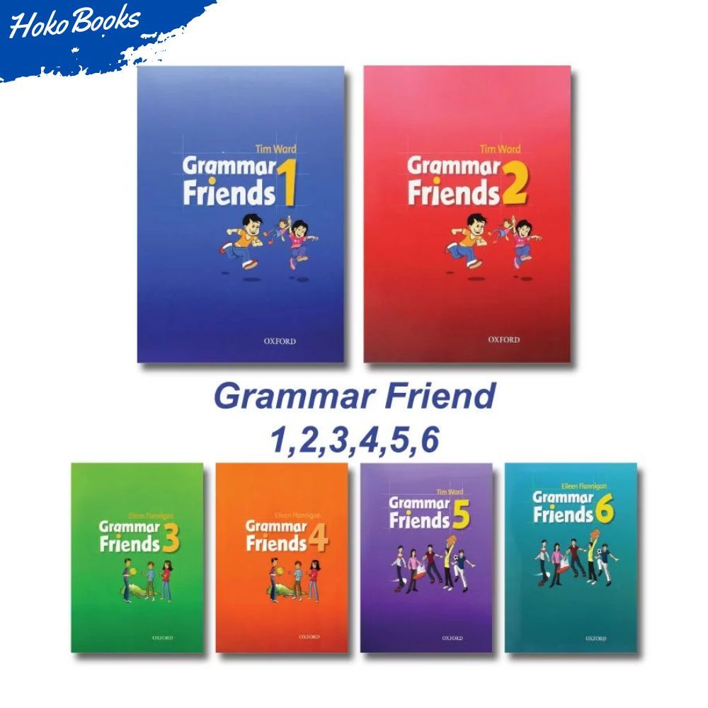 Grammar Friend Grammar Practice Book - Levels 1,2,3,4,5,6 in color A4 ...
