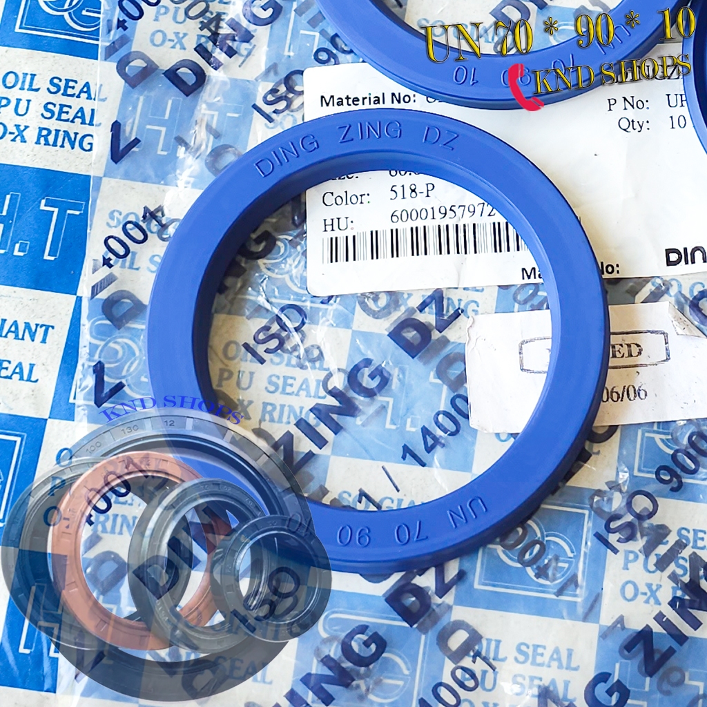 [01 piece] Hydraulic seal for cylinder and piston DZ UN 70*90*10 | NOK ...